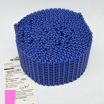 Intralox Series 1100 Flush Grid Acetal Blue Conveyor Belt 5"W x 17FT ...