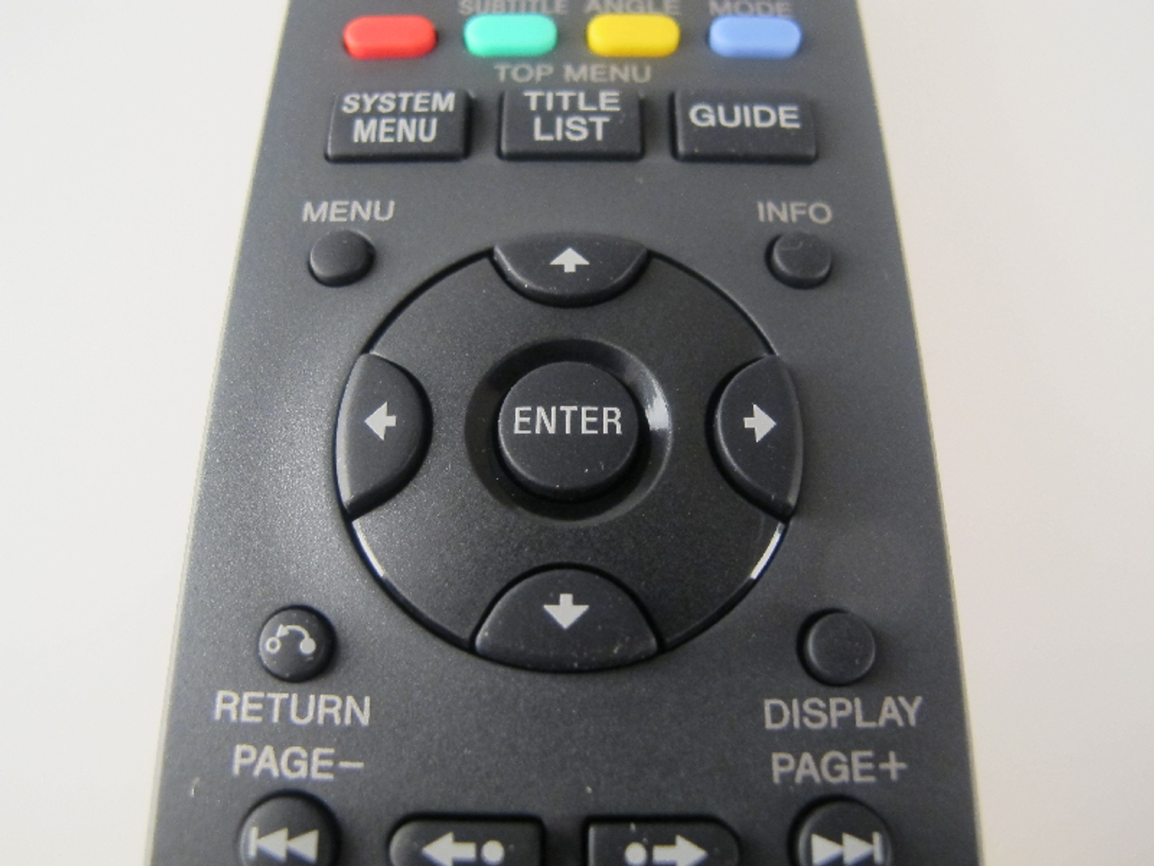 Sony RMT-D250P / RMT-D248P Genuine DVD Recorder Remote Control, Fits ...