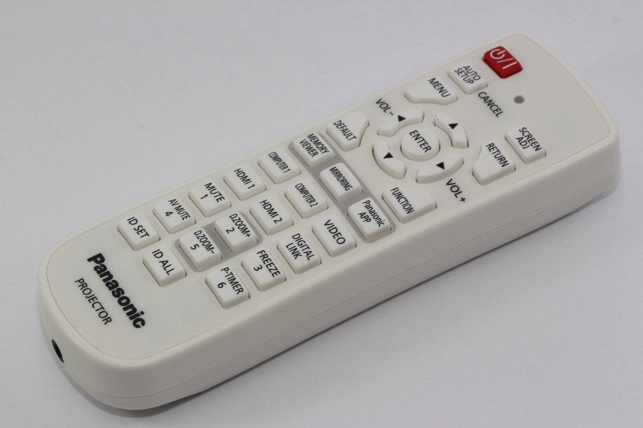 Panasonic Genuine N2QAYA000146 LCD Projector Remote Control, PT-VW545 ...