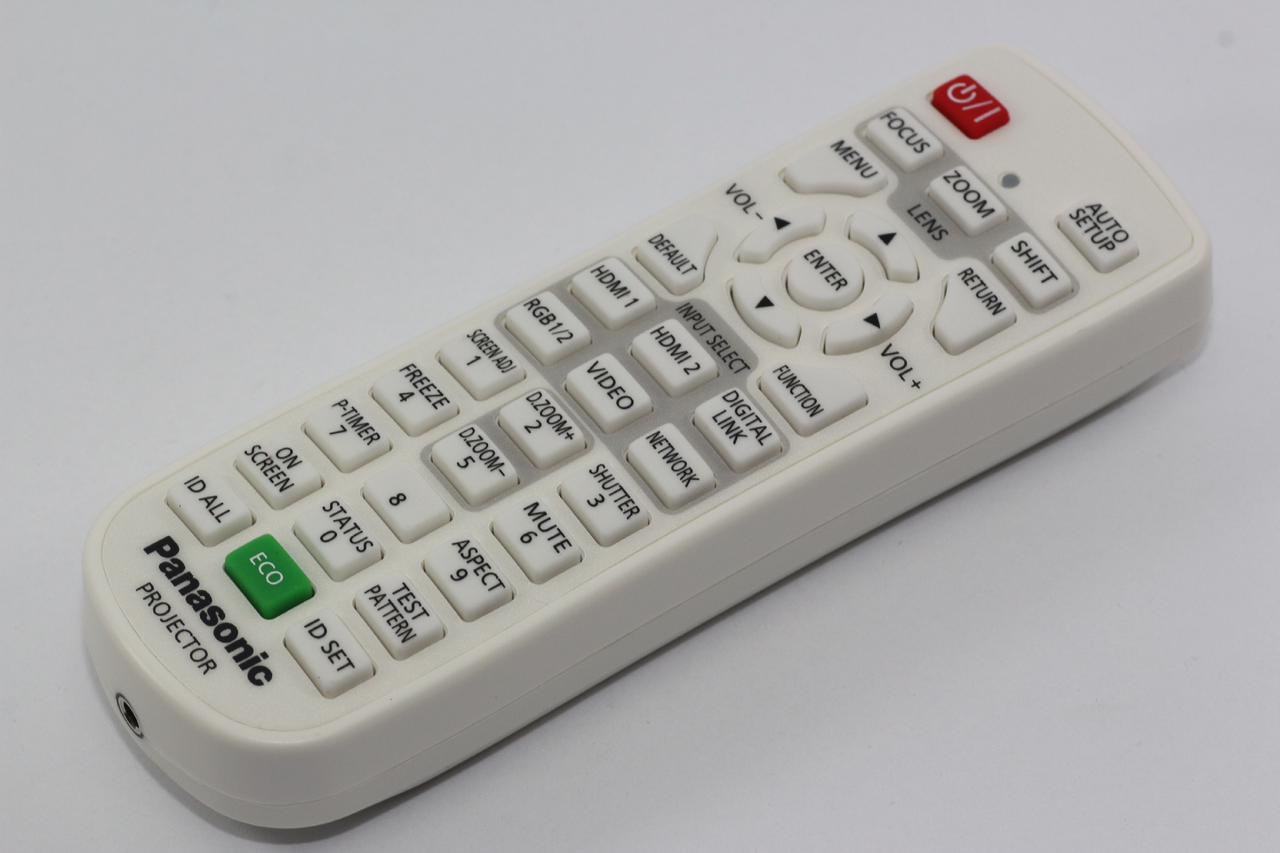 Panasonic Genuine N2QAYA000119 LCD Projector Remote Control, PT-EW650 ...