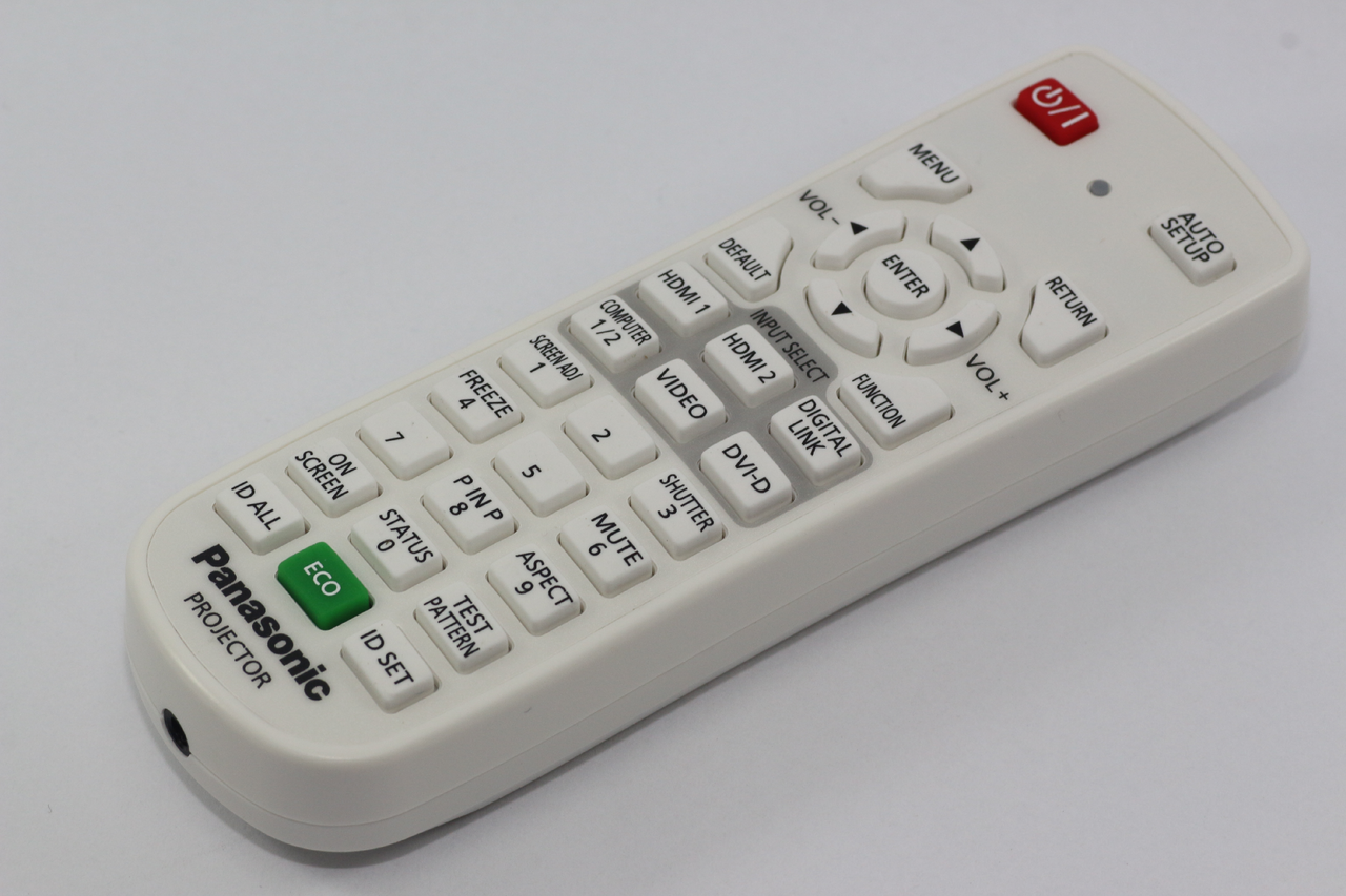 Panasonic Genuine N2QAYA000126 DLP Projector Remote Control For PT ...