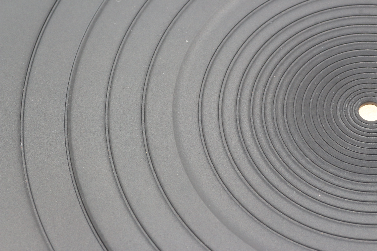 Technics RGS0008 Genuine Turntable Rubber Platter Mat, SL-1000, SL-1200 ...