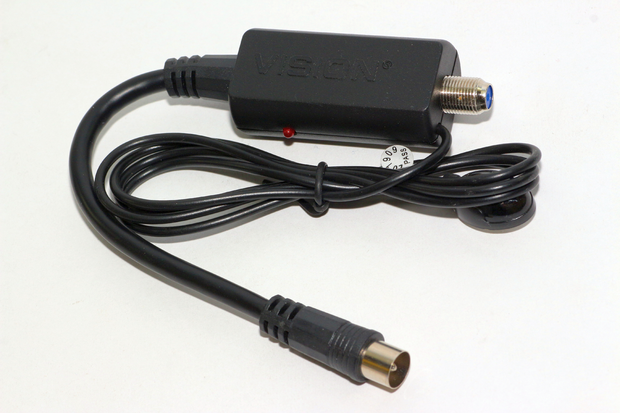 Vision Compact Mini Sky Box TV Link Magic Eye Remote Extender Fly Lead ...