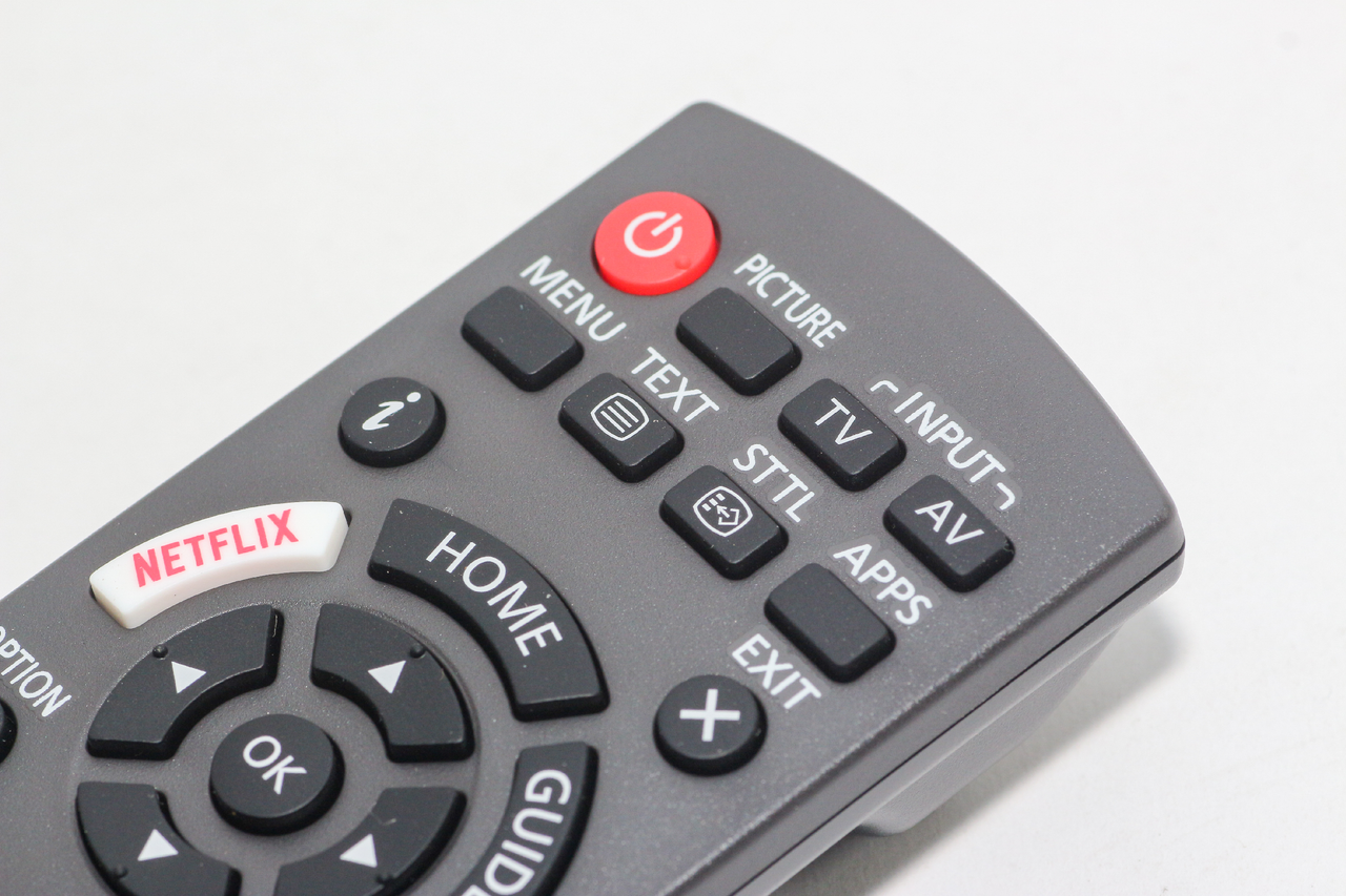 Panasonic N2QAYB001212 Original TV Remote Control, Netflix Button ...