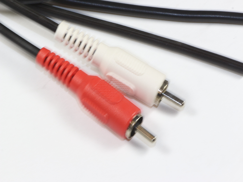 Technics RJL2P009S12 Phono RCA Output Cable For Turntable Deck SL1200 ...