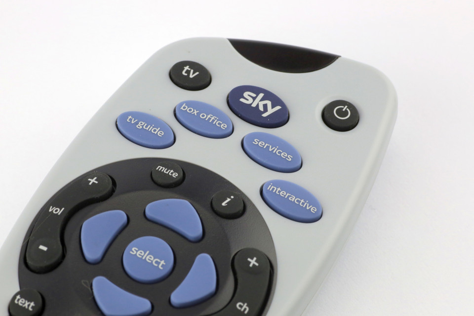 Sky Plus Remote Control - original device - FREE batteries