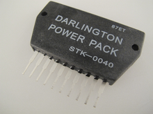 STK0040 Audio Frequency Darlington Power Pack Sanyo STK-0040, 10 Pin ...