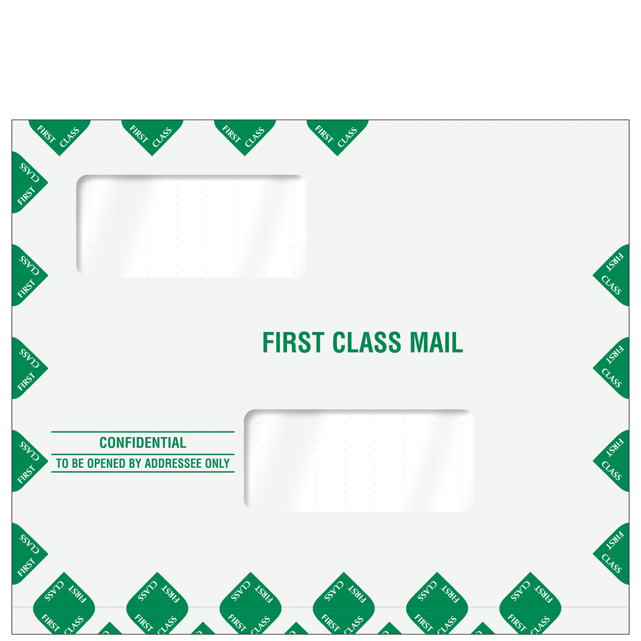 80343EXP - Double Window First Class Mailing Envelope (Expandable ...