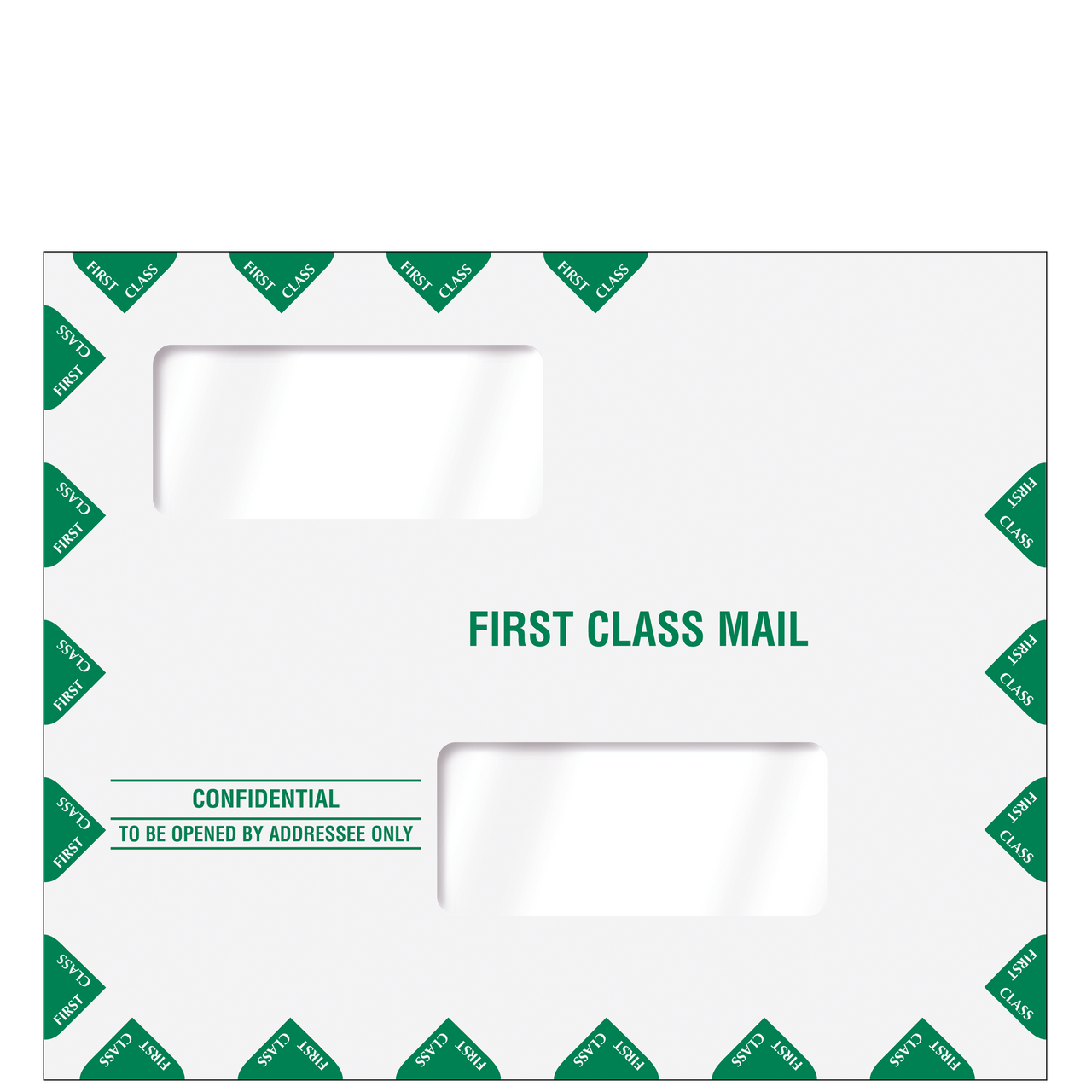 80343 - Double Window First Class Mailing Envelope - BrokerForms.com