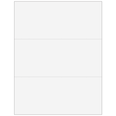 80701 - 11" Blank Perforated Paper (Perfs 3 2/3" & 7 1/3 ...