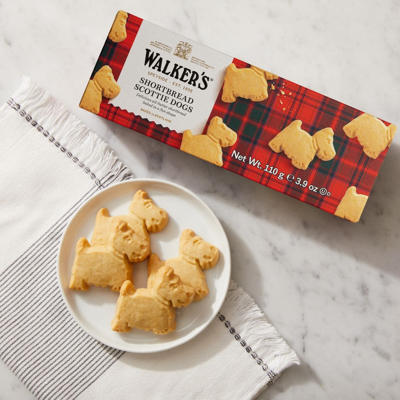 Walker's Scottie Dog Shortbread Cookies