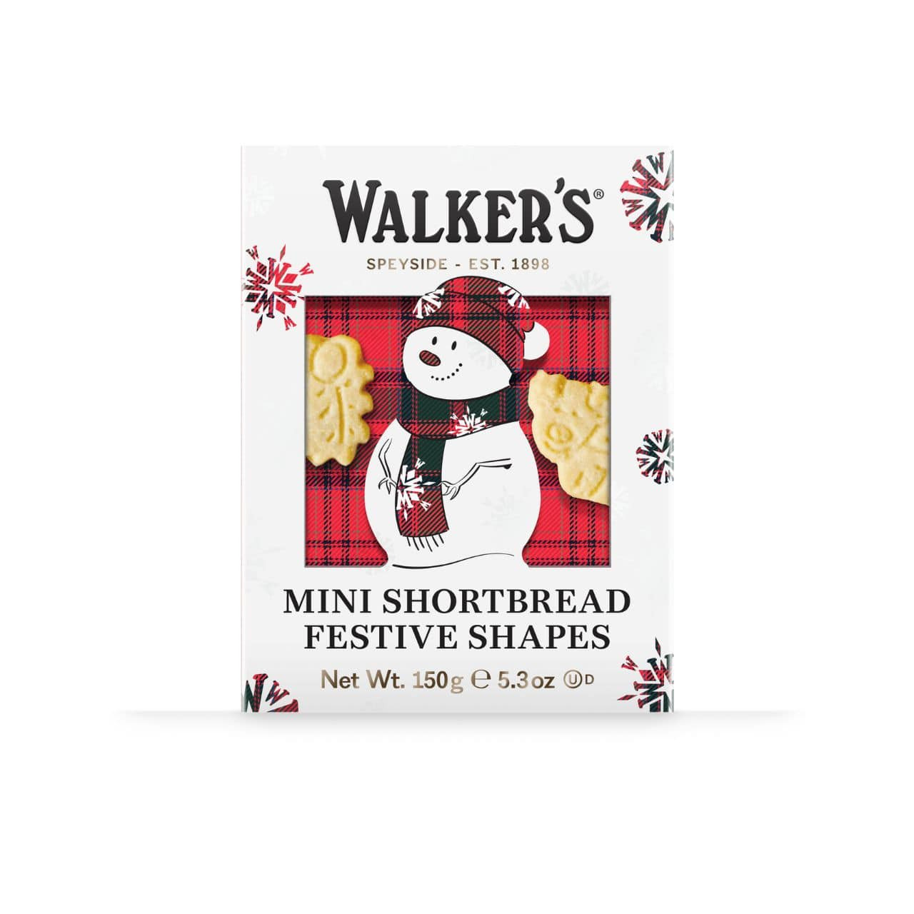 Walker's Shortbread Snowman Cookie Box
