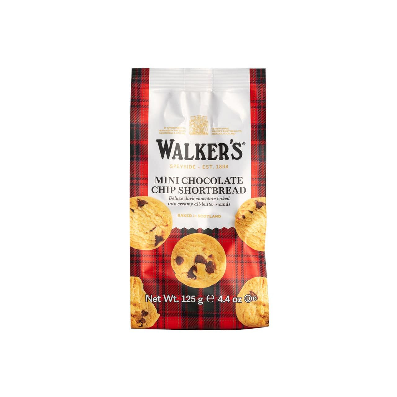 Walker's Mini Chocolate Chip Shortbread Rounds
