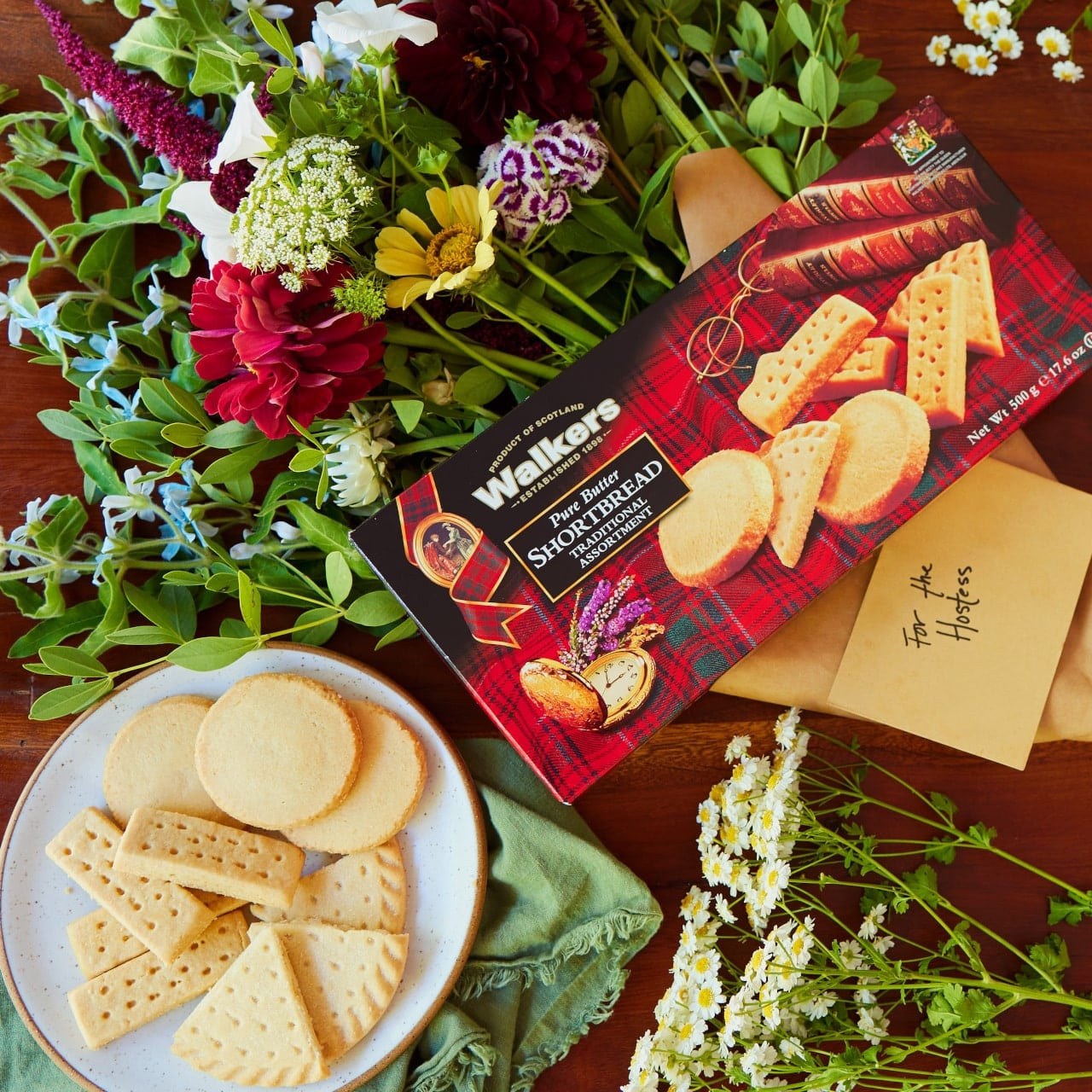 Walker's Assorted Shortbread Cookie Gift Box, Cookie Assortment