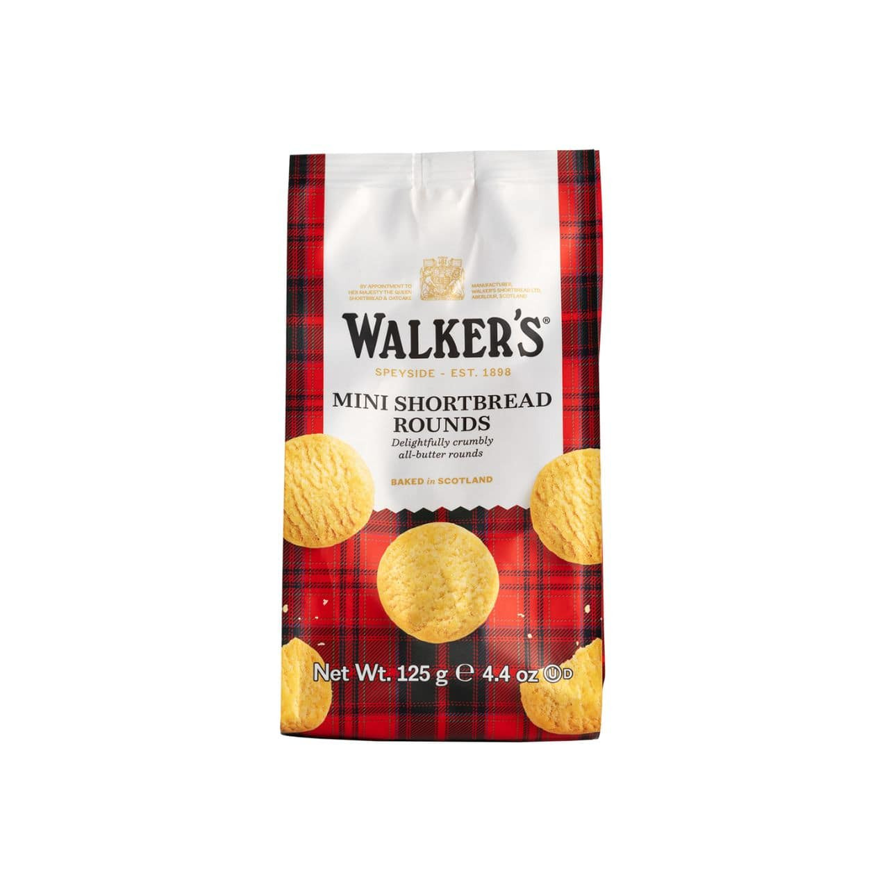 Walker's Mini Shortbread Rounds, Mini Shortbread Rounds Bag