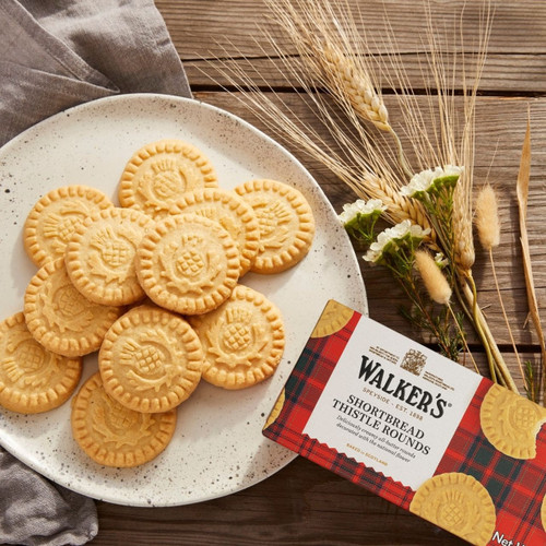 Shortbread Rounds, Walker's Round Shortbread Cookies