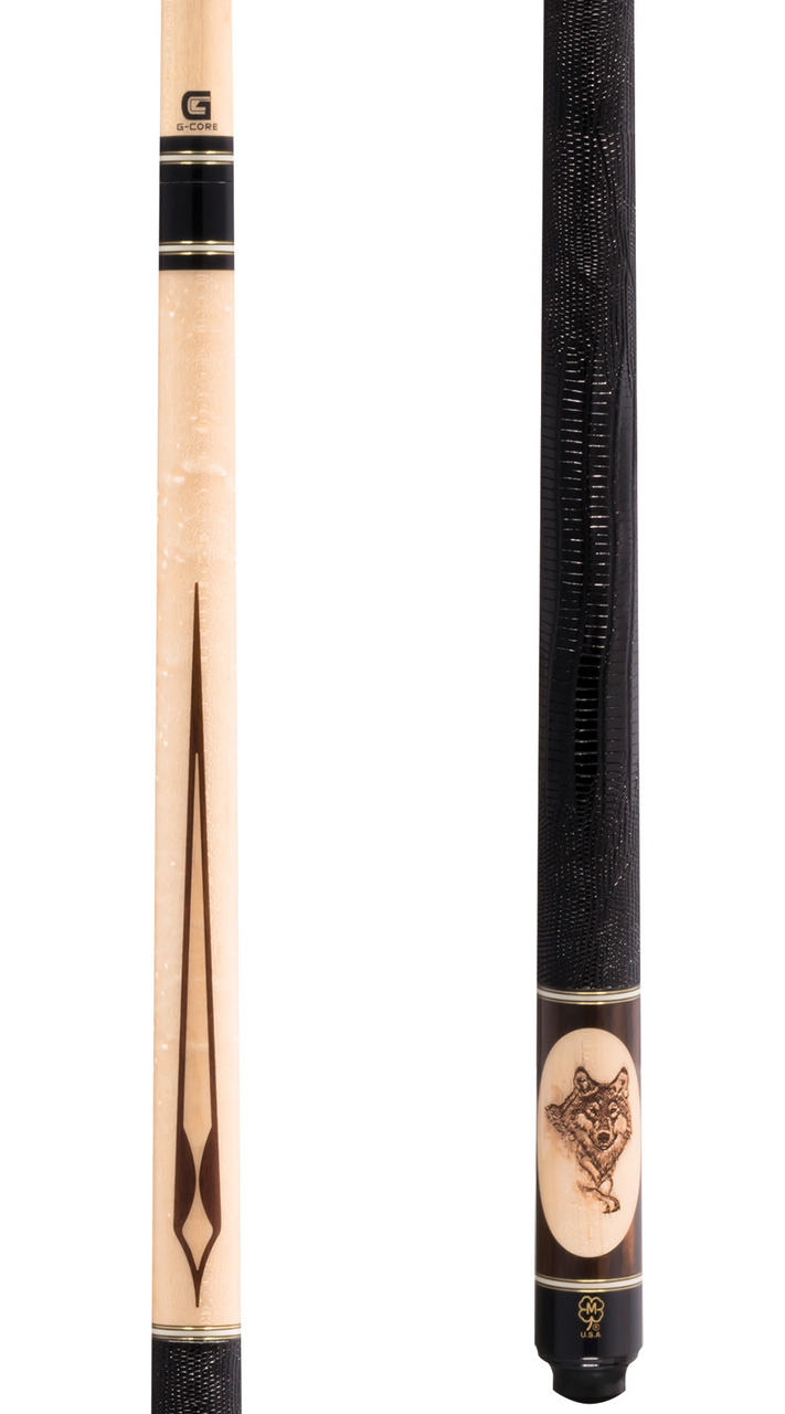 The McDermott G320 G-Series Pool Cue at Wolf Iron Cues