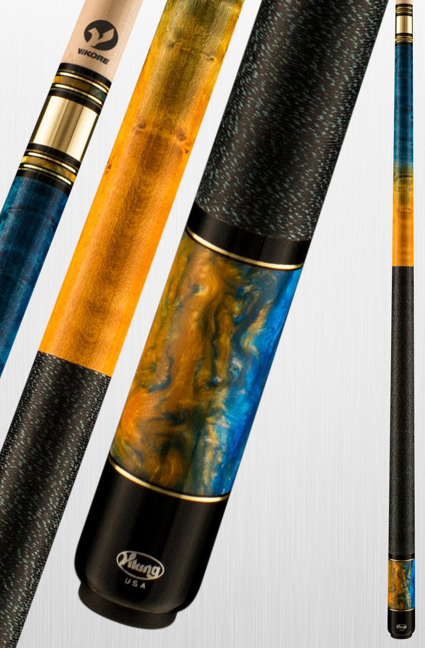 The Viking B3421 Pool Cue at Wolf Iron Cues