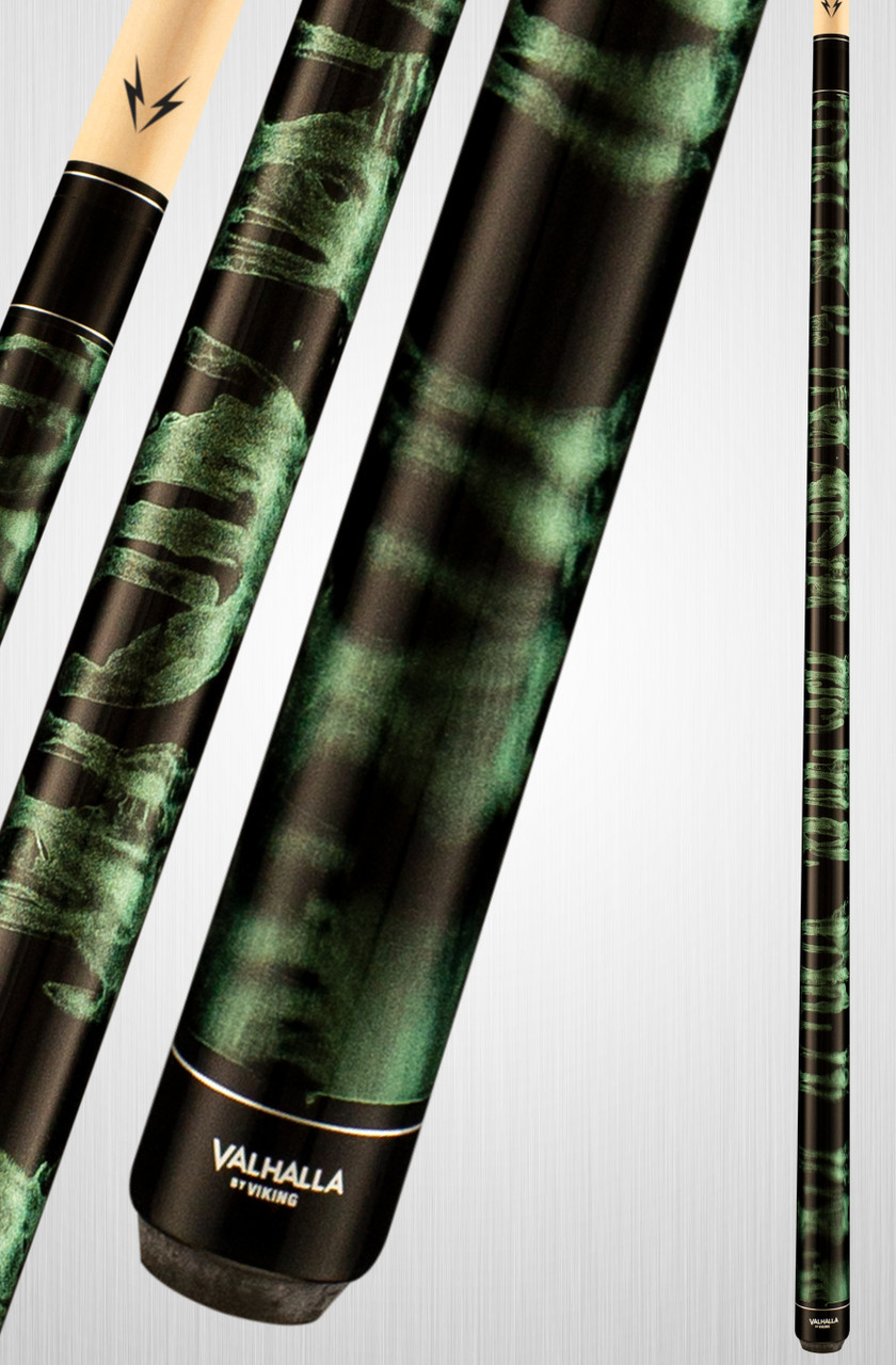 The Valhalla VA214 Pool Cue at Wolf Iron Cues