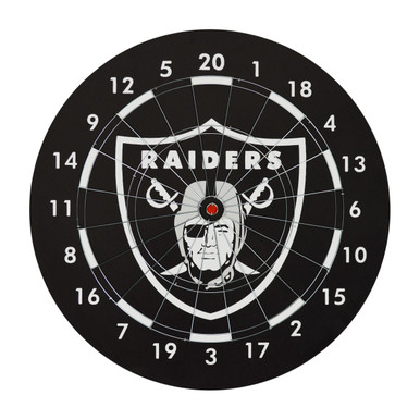 The Oakland Raiders Paper Dartboard Gift Set