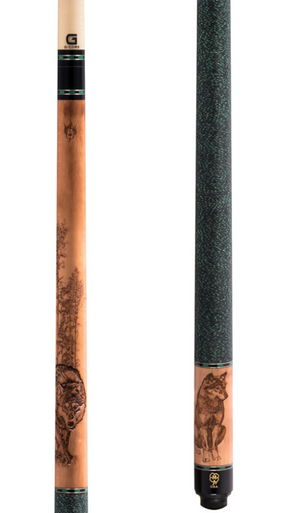 The McDermott G338 G-Series Pool Cue at Wolf Iron Cues