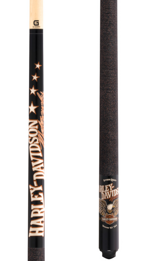 The McDermott JD15 Jack Daniels Pool Cue at Wolf Iron Cues