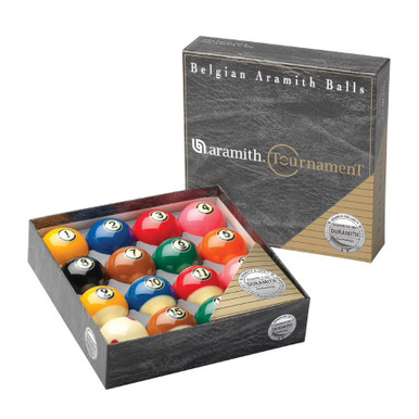 The Aramith Tournament TV Pro-Cup Pool Ball Set