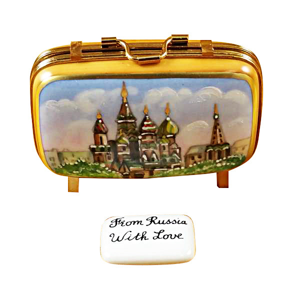 Russia Suitcase | Rochard Limoges Box | Christine's Closet
