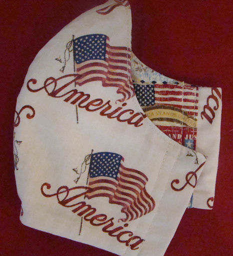 America Face Mask - Christine's Closet