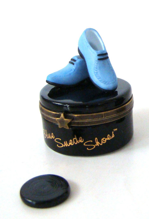 Elvis Blue Suede Shoes PHB | Midwest Of Cannon Falls | Christine's Closet