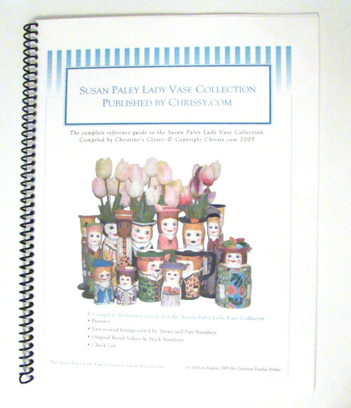 Susan Paley Lady Vase Collection Reference Guide | Vintage Lady Head ...