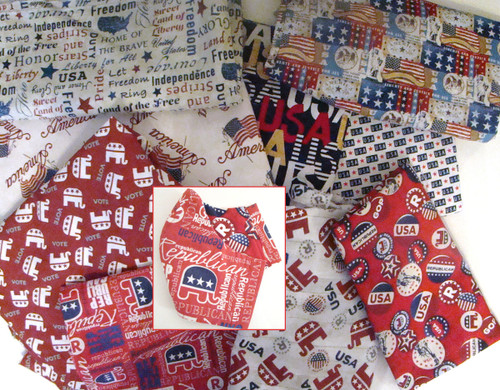 3-layer Face Mask in Political Republican Print | Made in the U.S.A.