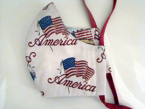 Face Mask America Print | Made in the U.S.A.
