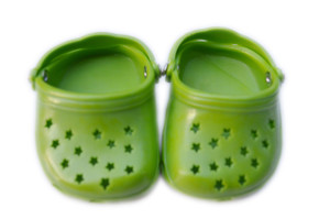 Lime Green Clogs