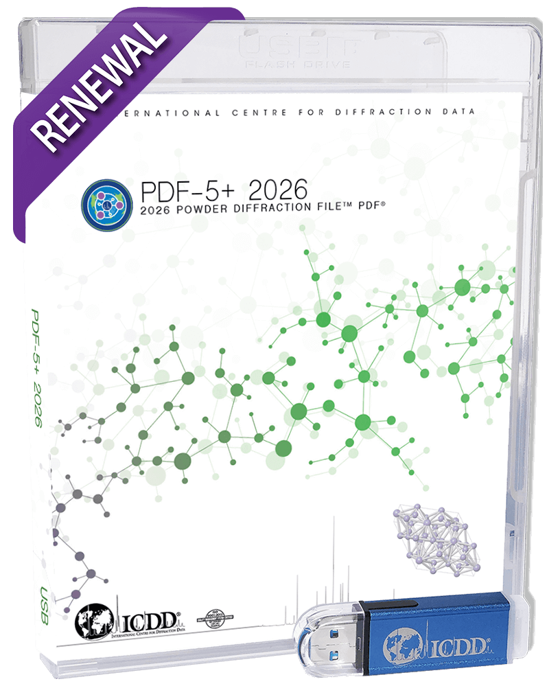 PDF-5+ 2025 - The Powder Diffraction Standard