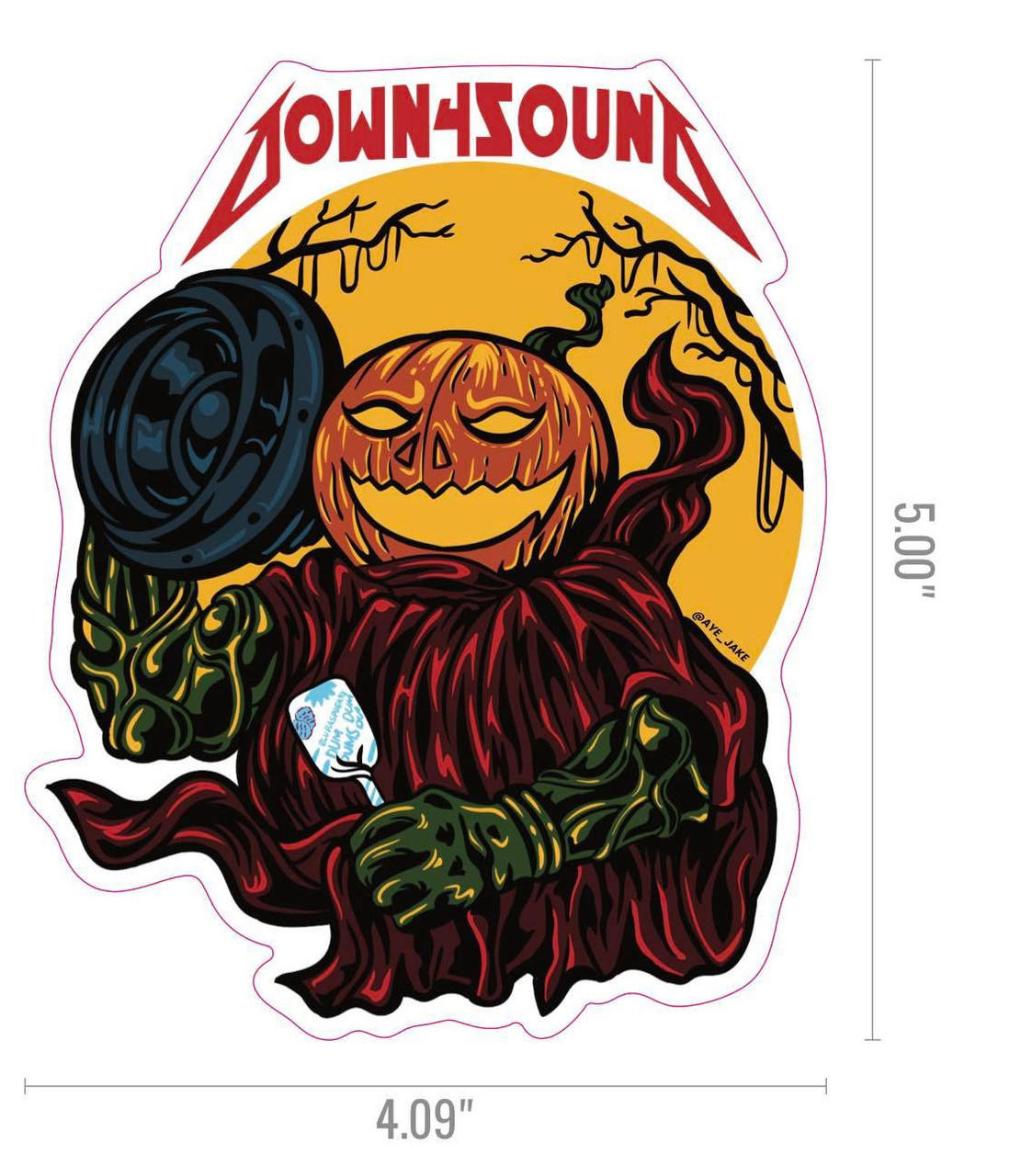 MERCHANDISE - DOWN4SOUND - DOWN4SOUND STICKERS - Page 1 - Down4Sound Shop