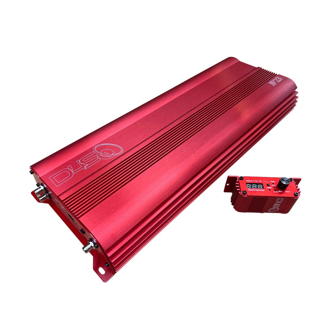 DOWN4SOUND | JP23 V1.5 ELITE RED | 2300W RMS AMPLIFIER - Down4Sound Shop