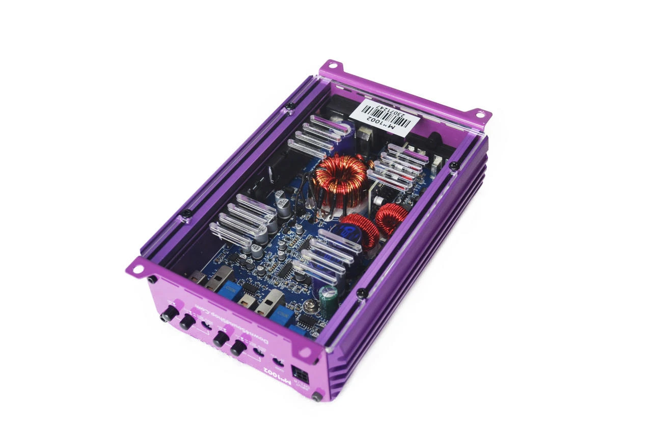 DOWN4SOUND | MM1002 (MINI MAXX) - PURPLE | 350W RMS MINI | 2 CHANNEL ...
