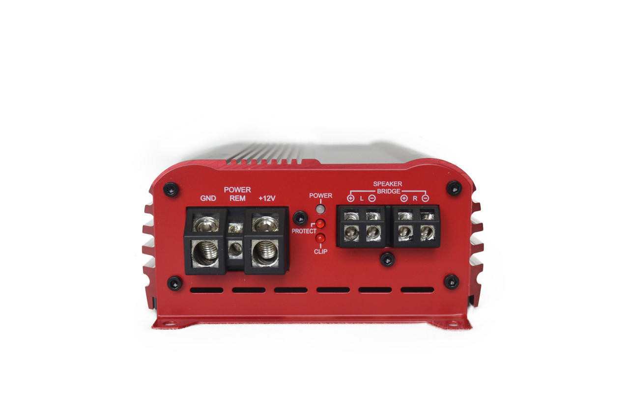 DOWN4SOUND MM1002 (MINI MAXX) - RED | 350W RMS MINI 2CH CAR AUDIO ...