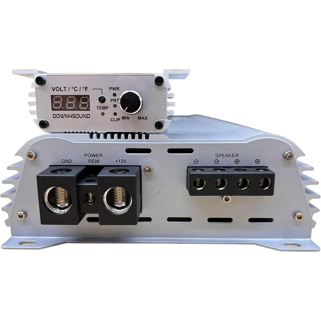 DOWN4SOUND JP23 V2 - WHITE SILVER| 2800W RMS AMPLIFIER - Down4Sound Shop