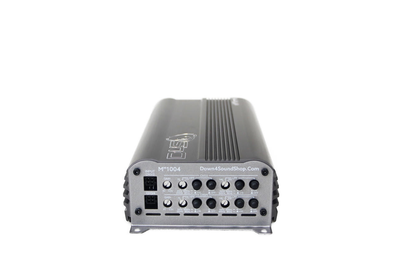 DOWN4SOUND MM1004 (MINI MAXX) - GRAY | 700W RMS MINI 4 CH CAR AUDIO ...