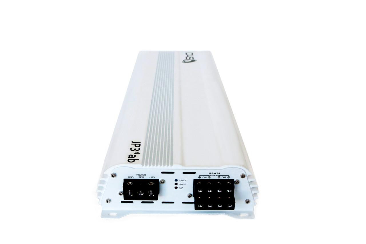 DOWN4SOUND JP34 AB WHITE GLOSS | 590W RMS - 4 CHANNEL AMPLIFIER - Down4Sound Shop