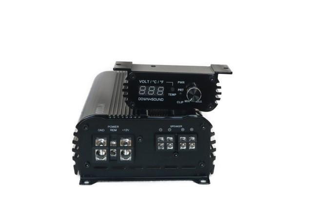 DOWN4SOUND MM1000 (MINI MAXX) - BLACK GLOSS | 1000W RMS MINI CAR AUDIO ...