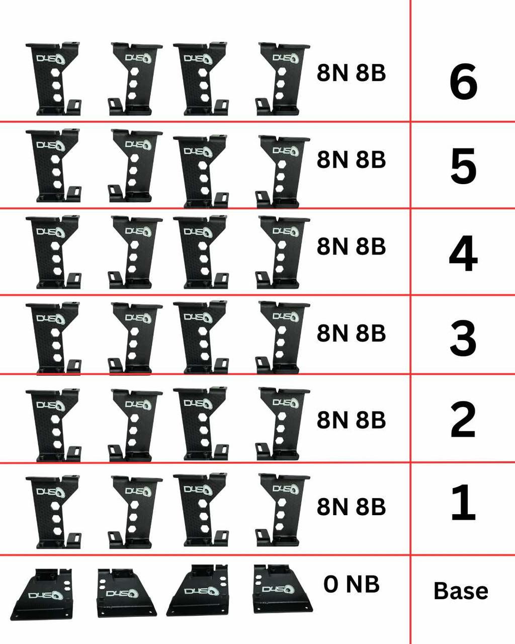 DOWN4SOUND EZY Rack Stack – Flip Compatible Modular Amp Rack ...