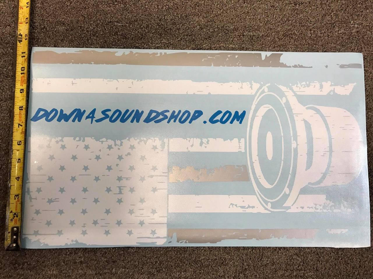 Down4Sound Shop - WEB STICKER
