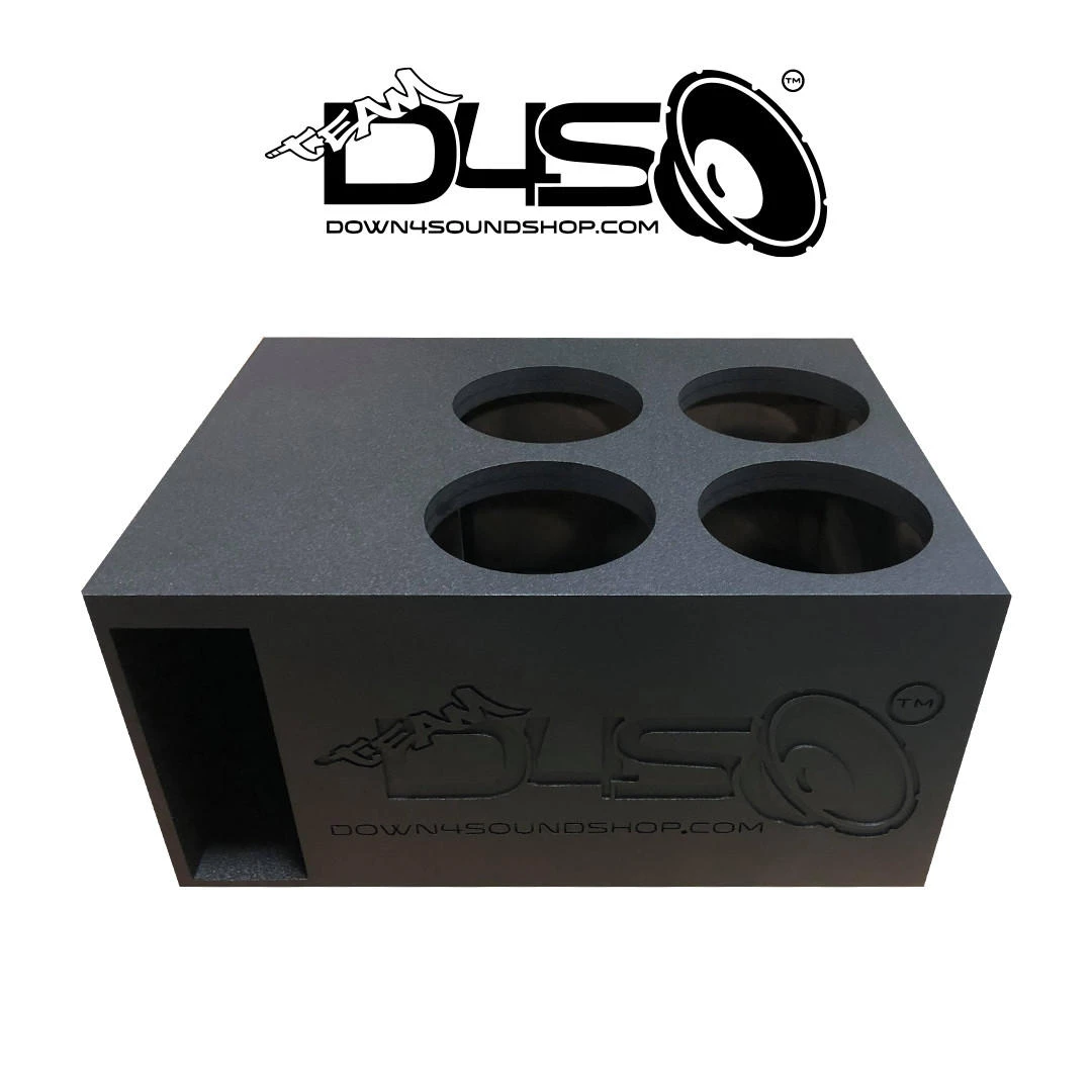 Team D4S PROFAB Dual 10" Ported Subwoofer Box - Down4sound