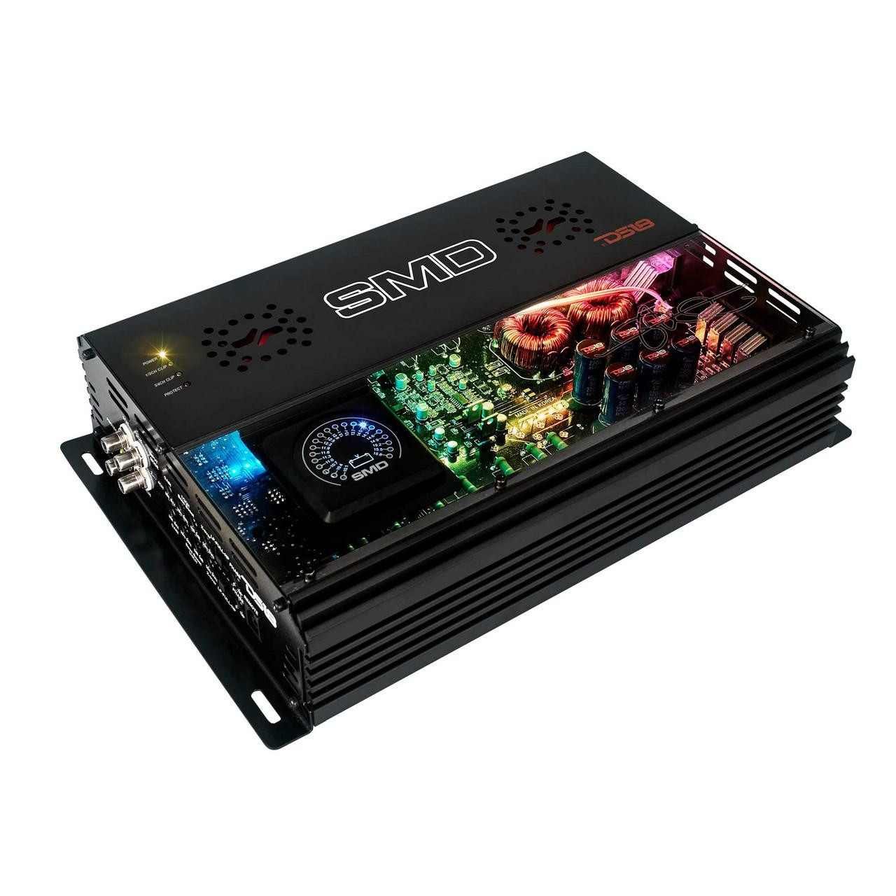 SMD | 4-CHANNEL CLASS AB AMPLIFIER WITH VM-1 VOLTMETER AND DIGITAL LED ...