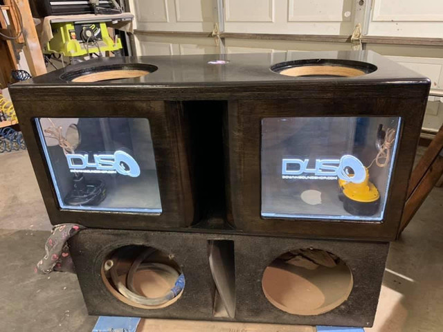 Dual 15 Subwoofer Box - Down4sound Shop