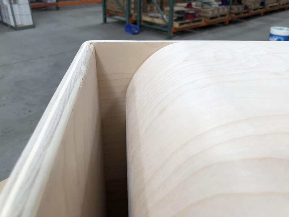 Single 18" Custom Kerf Ported Subwoofer Box - Down4sound Shop