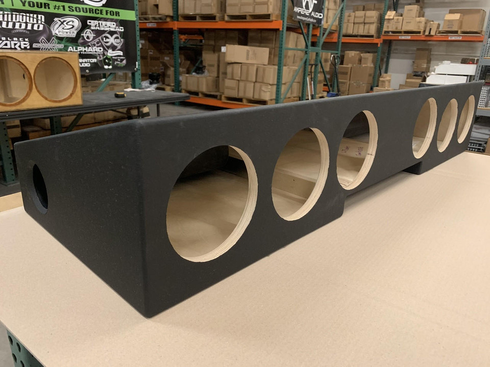 Down 4 Sound - Quad 6.5" or 8" Custom Sub Boxes with Kerf